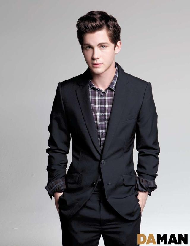 Logan Lerman DA MAN Exclusive Fashion Spread - DA MAN Magazine - Make ...
